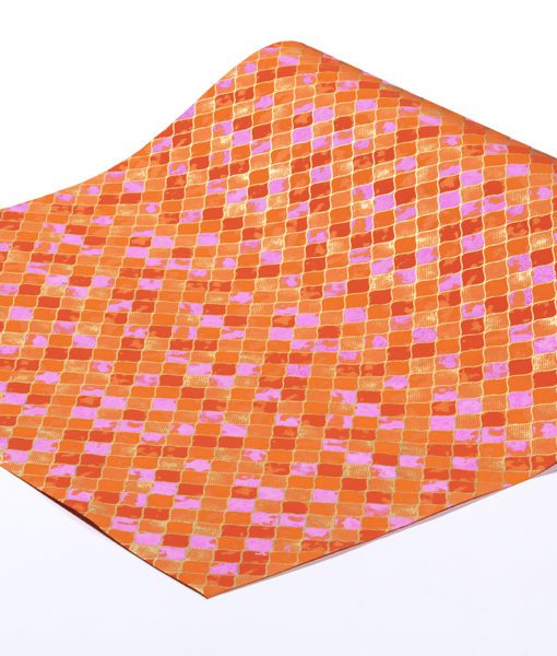 Our handmade wrapping paper is recycled as stainability is very important.